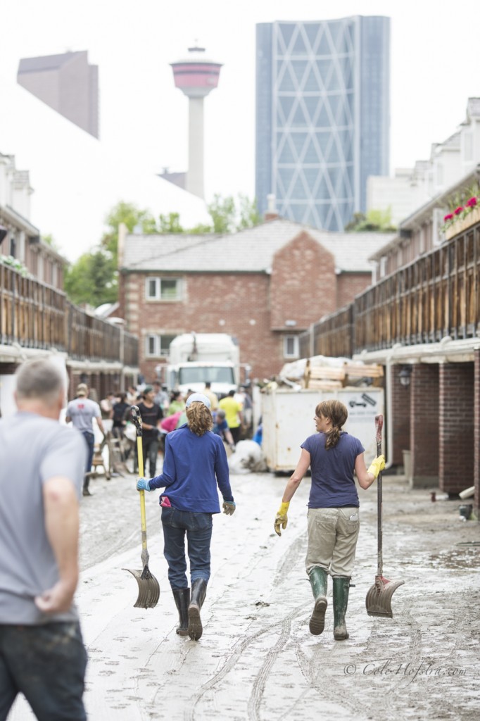 Calgary Clean up Calgarians pull together, strong sense of community
